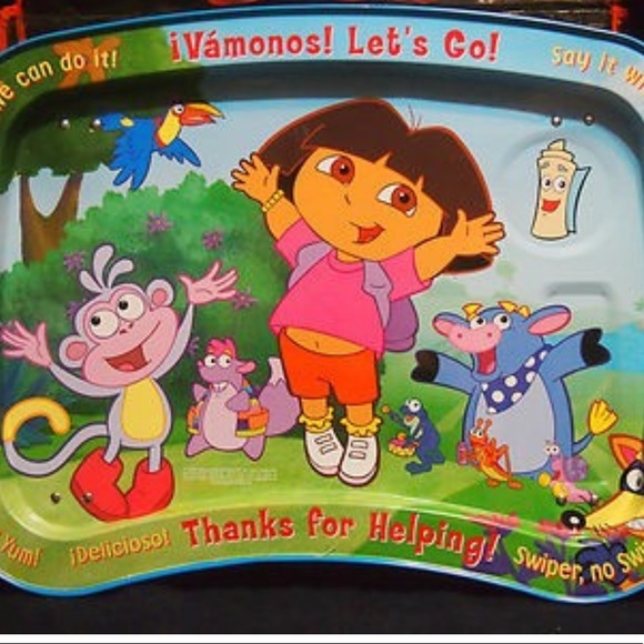 Dora Tbe Explorer Kidz Tray | Other | Dora The Explorer Kidz Tray 203 ...